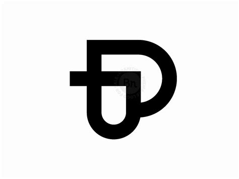 Infinity P Letter Logo Branition