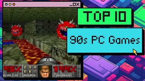 Top 10 Pc Games Of The 1990s Youtube