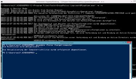 Group Policy Log View Fehler Bei Gpo Ausführung Finden Windowspro