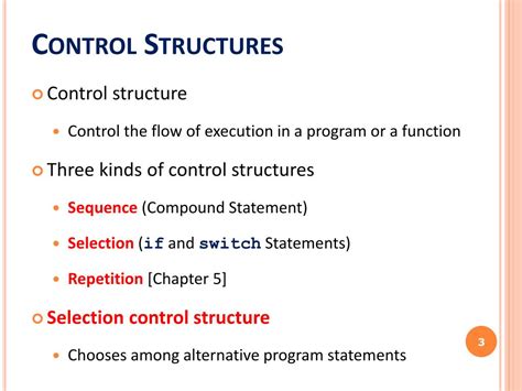 Ppt Ics103 Programming In C 4 Selection Structures Powerpoint Presentation Id2848308