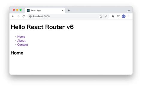 React Router v はじめでもわかるルーティングの設定方法の基礎 アールエフェクト