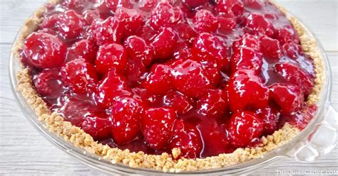 No Bakechilled Raspberry Pie With Graham Cracker Crust ⋆ The Quiet Grove