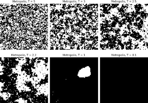 figure 1 from a monte carlo implementation of the ising model in python