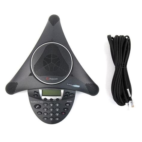 Polycom Soundstation Ip 6000 Sip Conference Phone 2200 15600 001 Atlas Phones
