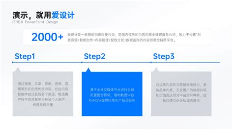 流程关系2项ppt内容页 爱设计