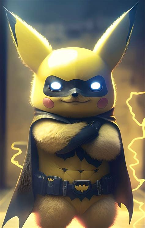 Pikachu Superhero Immagini Pokemon Immagini Pokemon