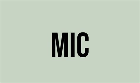 What Does Mic Mean Meaning Uses And More Fluentslang