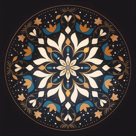 Symbolic Patterns With Intricate Details Premium Ai Generated Vector