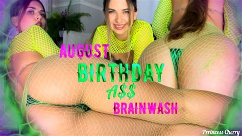 Prrincess Cherry August Birthday Ass Brain Melt Manyvids