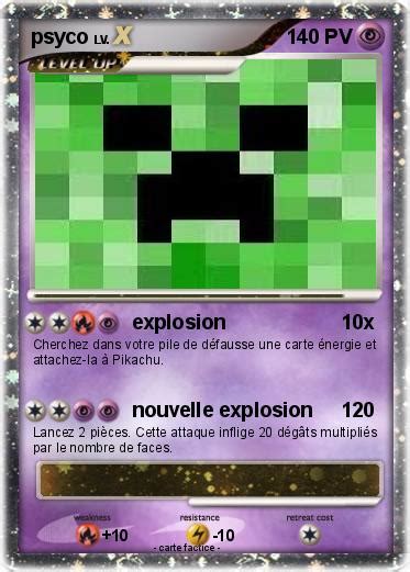 Pokémon Psyco 41 41 Explosion Ma Carte Pokémon