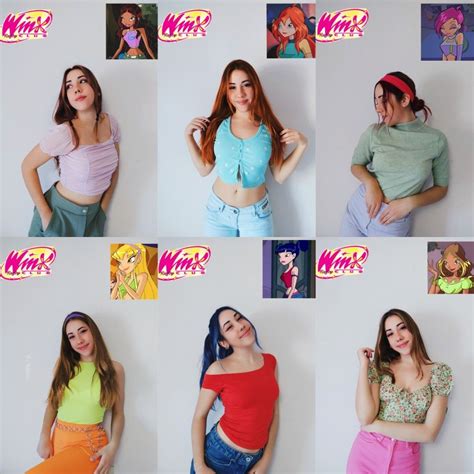 Winx Club Cosplay Casual Friends Costumi Di Halloween Idee Foto