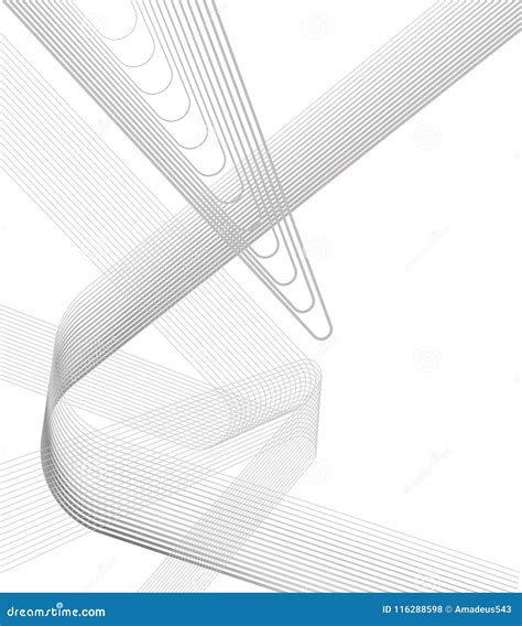 Business Background Lines Wave Abstract Flowing Stripe And Curve Stock Vector Illustration Of