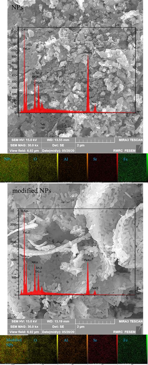 Fesem Eds And Elemental Mapping Images Of The Samples Download Scientific Diagram