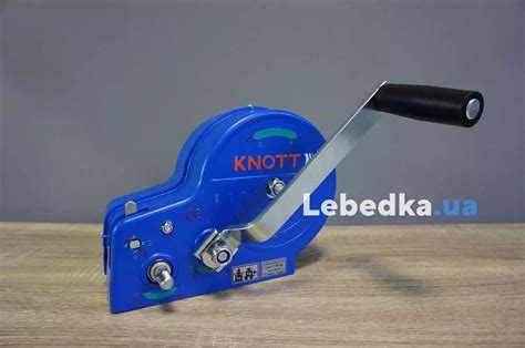 Обзор ручной лебедки Knott 1150 кг