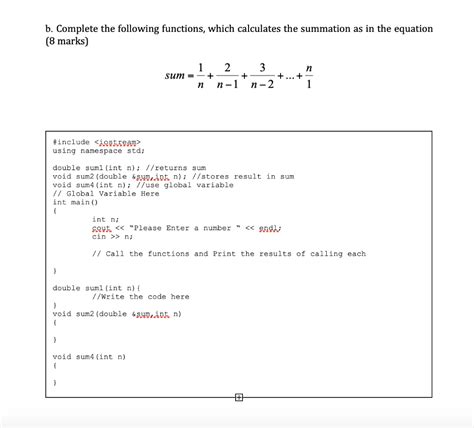 Solved C Method Include Using