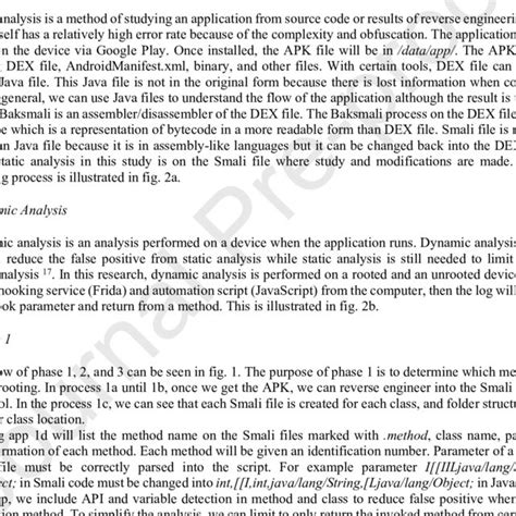 A Static Analysis B Dynamic Analysis Download Scientific Diagram