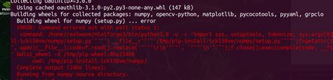 fail to install numpy jetson nano nvidia developer forums
