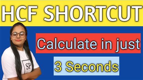 Hcf Maths Short Trick Shortcut Method To Find Hcf Maths Tricks For Fast Calculation