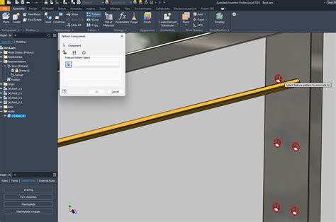 Feature Pattern From Multi Body Solid Autodesk Community