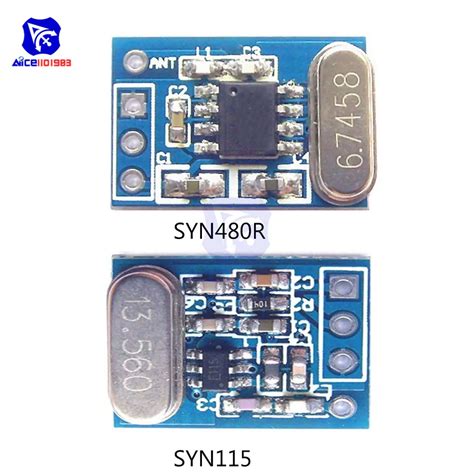 Generic Chip Syn480r Set Transmitter With Module 433mhz Pcb Receiver