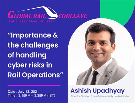 ashish upadhyay on linkedin railcybersecurity