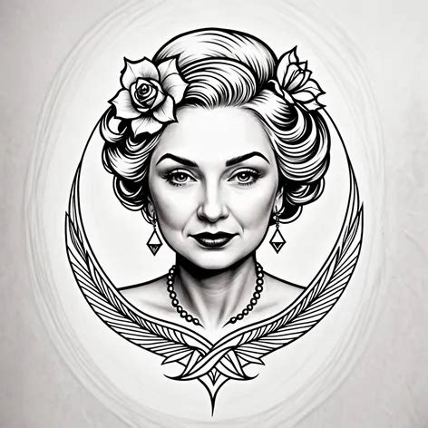 Grandma Grandpa Swallows Image Free Ai Tattoo Generator Makepix