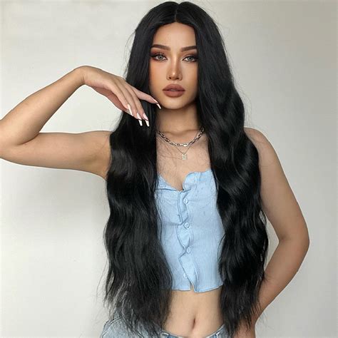 Wholesale Casual Solid Patchwork Wigs K102134 Online