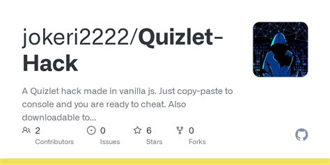 Pull Requests Jokeri2222 Quizlet Hack GitHub
