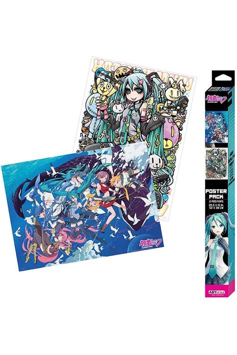 Hatsune Miku Poster Pack Arcanum Comics Games