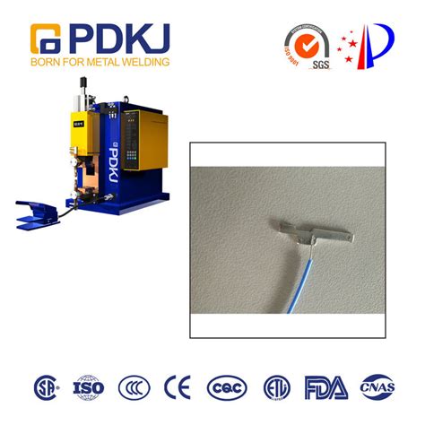 Desktop Intermediate Frequency Inverse Dc Spot Welding Machine For Leadwire