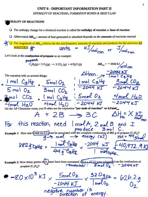 00b Unit 6 Lecture Notes Part Ii Pdf Physical Chemistry Chemistry