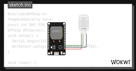Dht Sensor Wokwi Esp32 Stm32 Arduino Simulator