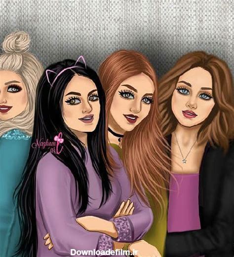 عکس برای گروه دوستانه دخترانه خفن