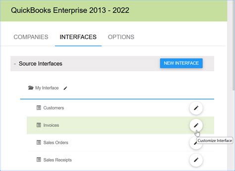 Quickbooks Enterprise Field Mapping · Starship