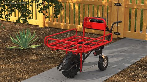 Flatbed Wheelbarrow Pipe Frame 3d Model Turbosquid 1855144