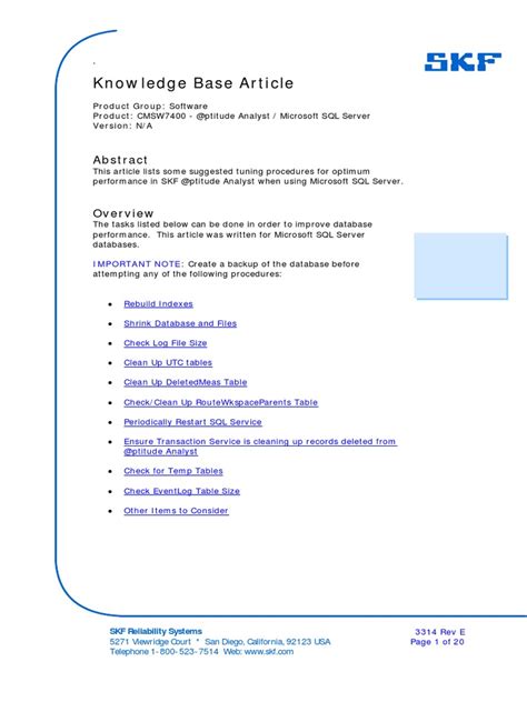 Analyst Sql Server Performance Tuning Pdf Microsoft Sql Server