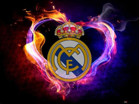 Real Madrid Cf Logo Hd Wallpaper Download