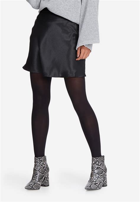 Satin Mini Skirt Black Dailyfriday Skirts Superbalist Com