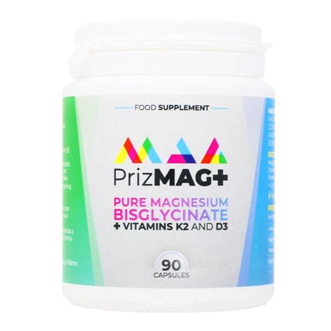 Prizmag Magnesium Bisglycinate Plus Magnesium Supplement Inish