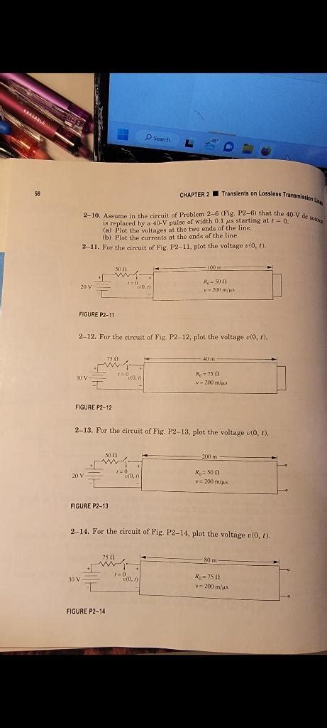 2 10 assume in the circuit of problem 2 6 fig