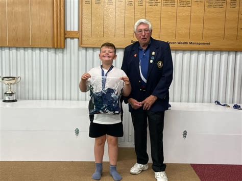 Young Bowler Noah Philpott Earns Kent County Short Mat Badge