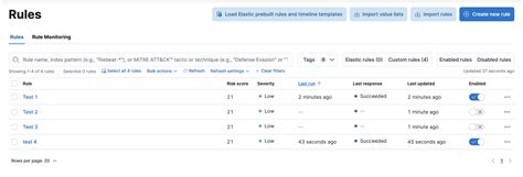 [security solution] rules sorted by creation instead of `last run