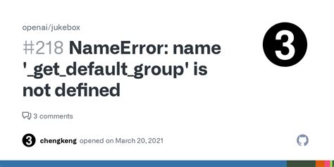 nameerror name get default group is not defined · issue 218