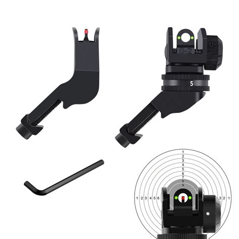 Fiber Optics Front Rear 45 Degree Offset Rapid Transition Buis Backup