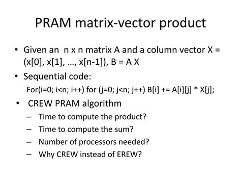 Ppt Ram And Parallel Ram Pram Powerpoint Presentation Free