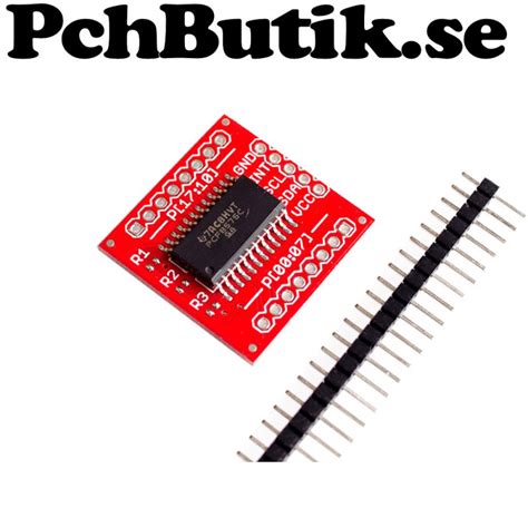 I2c Expander Till 16 Pinnar Passar Arduino