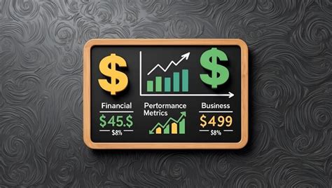 3d Flat Icon As Blackboard With Performance Metrics And Report Concept As A Blackboard Filled