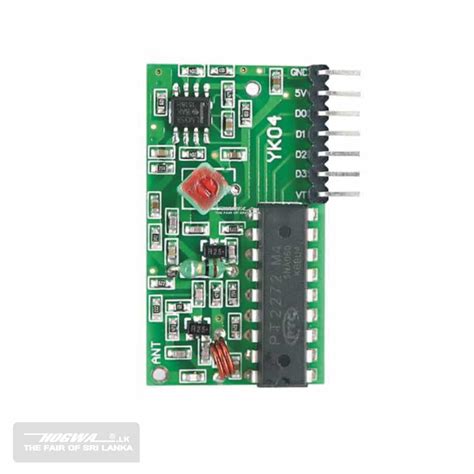 Channel Wireless Rf Remote Control With Receiver Mhz Chinahub Lk