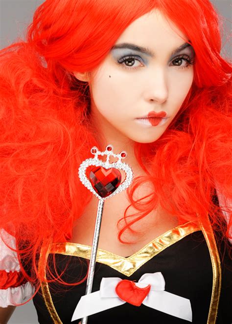 The Queen Of Hearts Style Sceptre Red Heart Wand