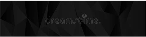 Abstract Geometric Pattern With Black Triangular Shapes For Modern Background Design Stock
